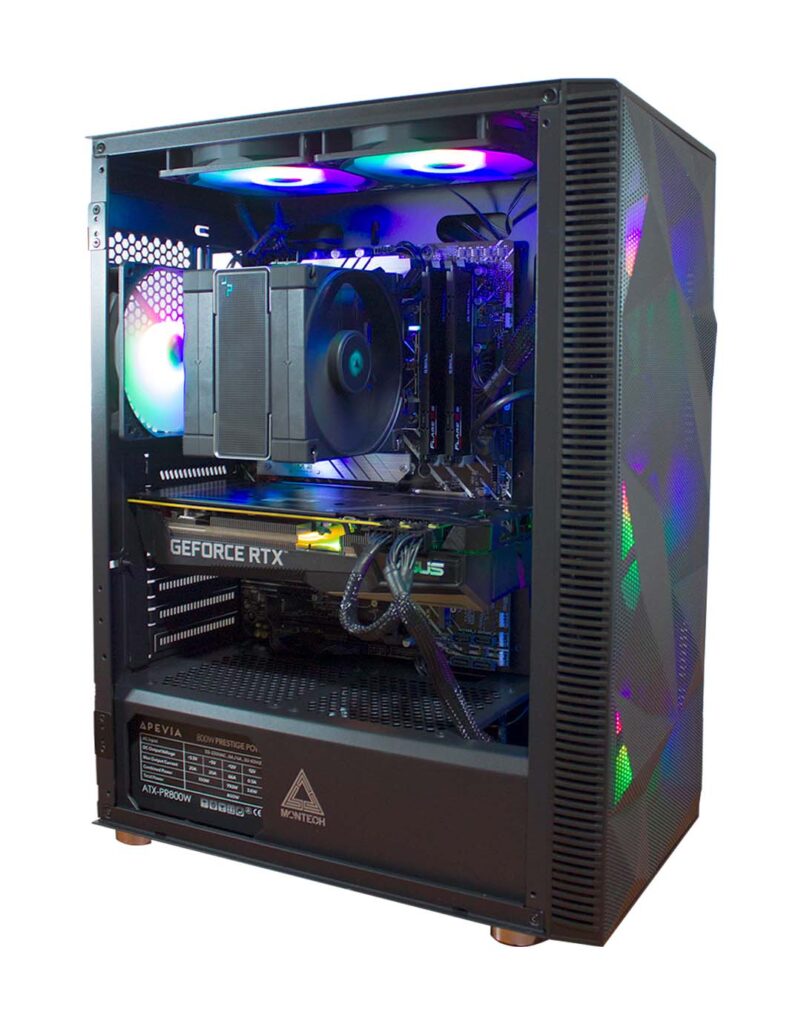 Iron Series – AMD Ryzen 7 5700G, RX 6650XT, 16GB and 512G SSD Gaming PC ...